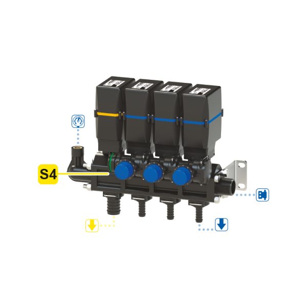 ELECTRIC SECTION VALVES WITH BY-PASS CALIBRATION AND WITH ELECTRIC ...